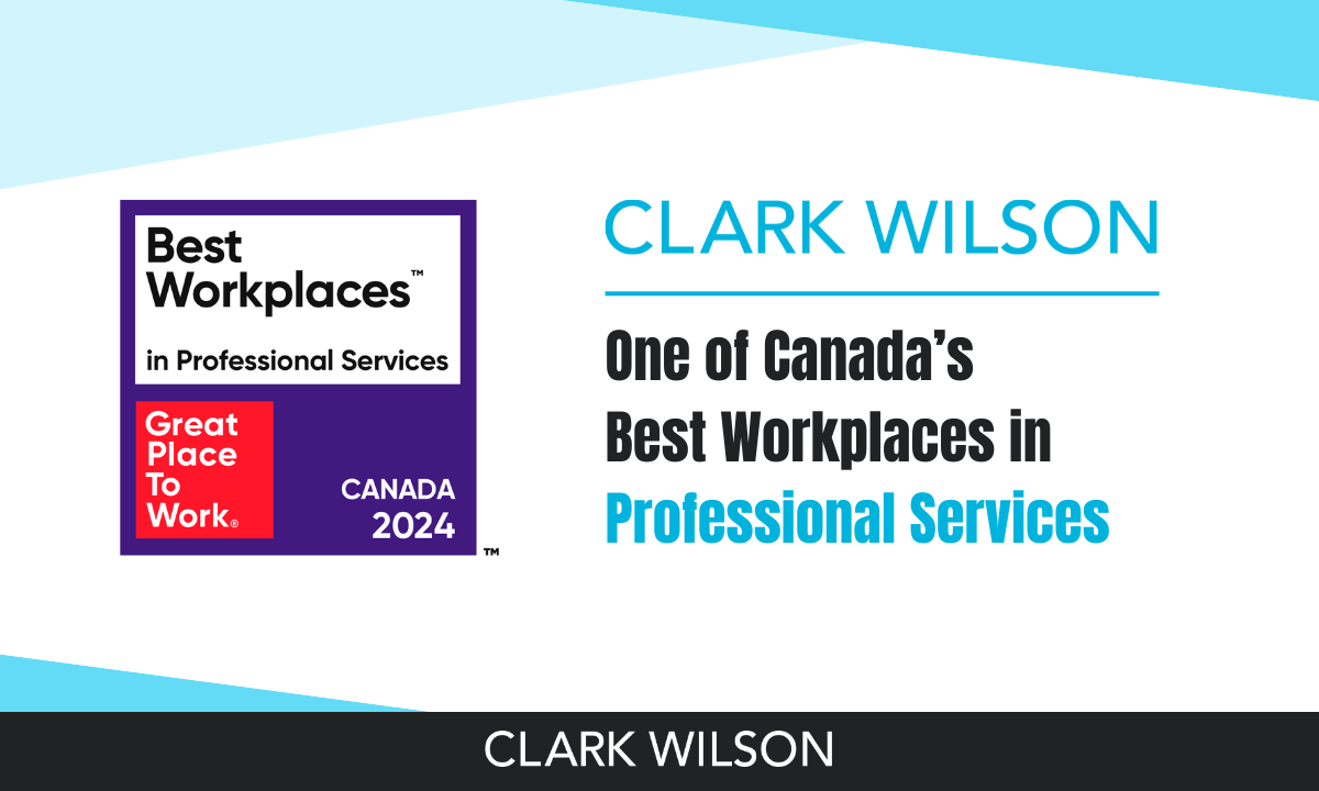Clark Wilson LLP - Vancouver Law Firm | Leading Vancouver Lawyers