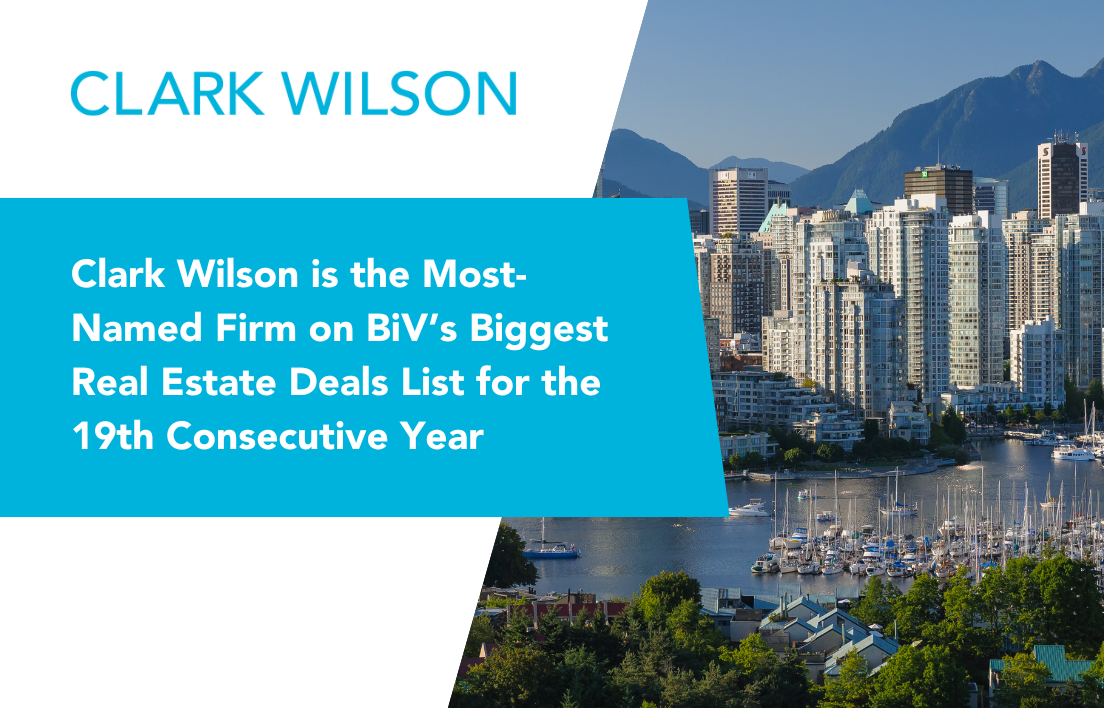 Clark Wilson LLP - Vancouver Law Firm | Leading Vancouver Lawyers