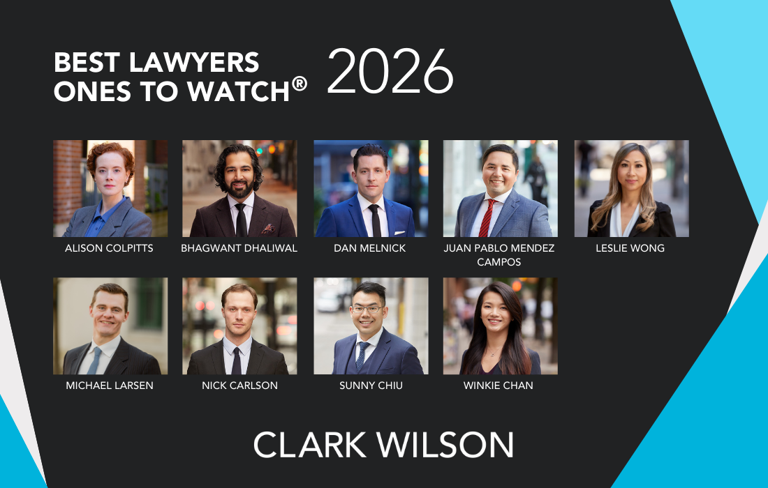 Clark Wilson LLP - Vancouver Law Firm | Leading Vancouver Lawyers